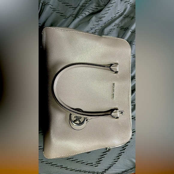 MICHAEL Michael Kors | Bags | Mk Grey Bag Gently Used | Poshmark